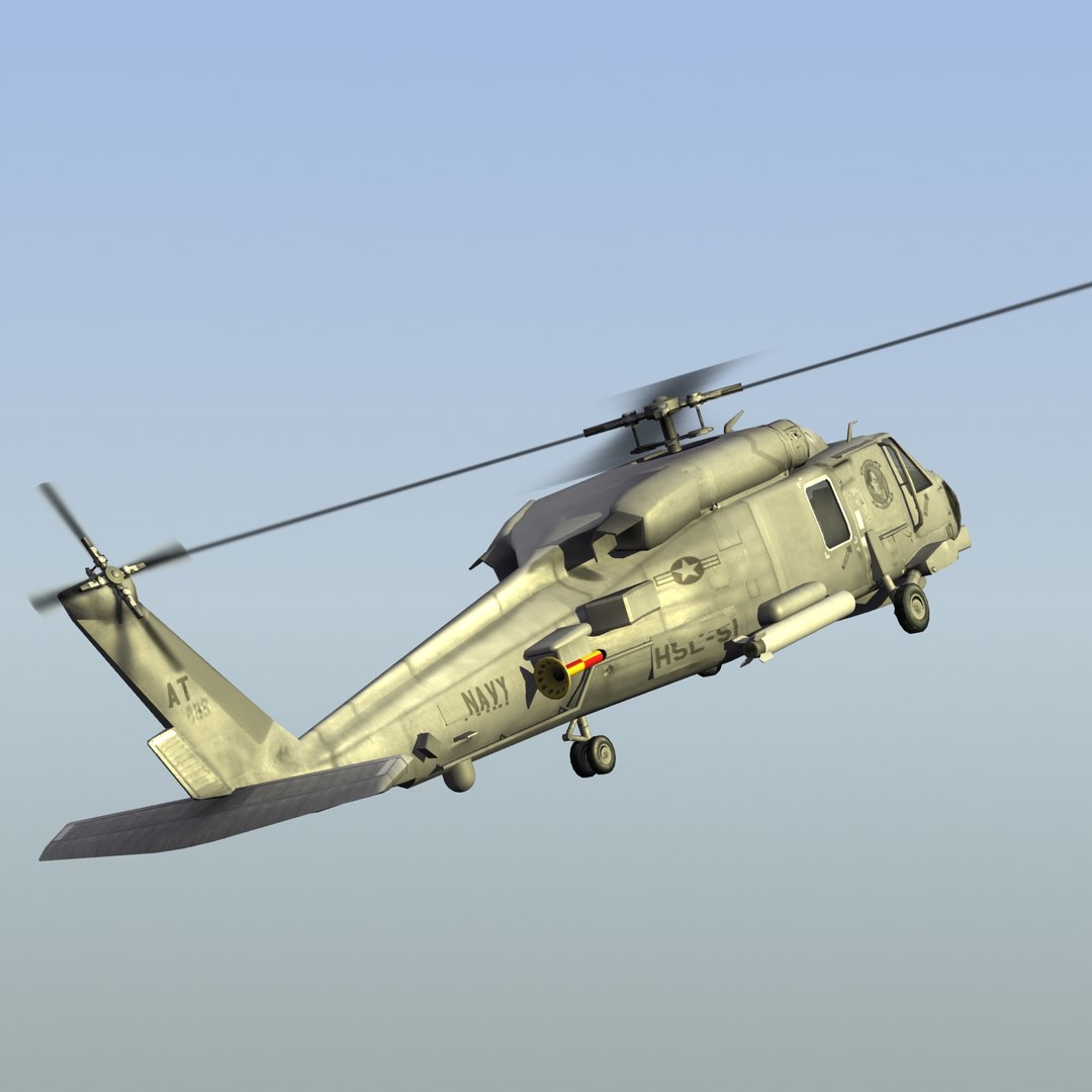 3d Sh60 Seahawk Model