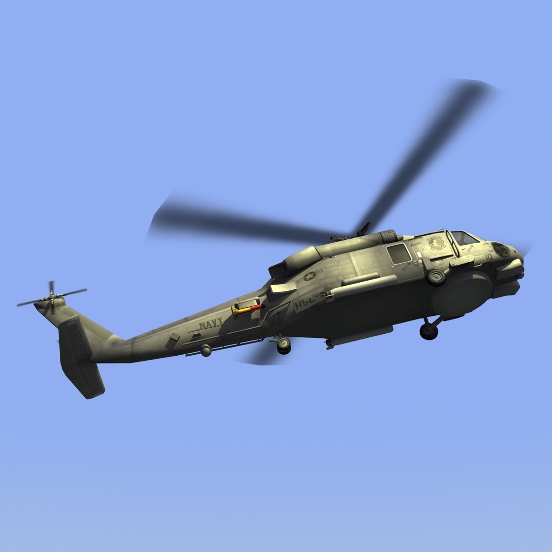 3d Sh60 Seahawk Model