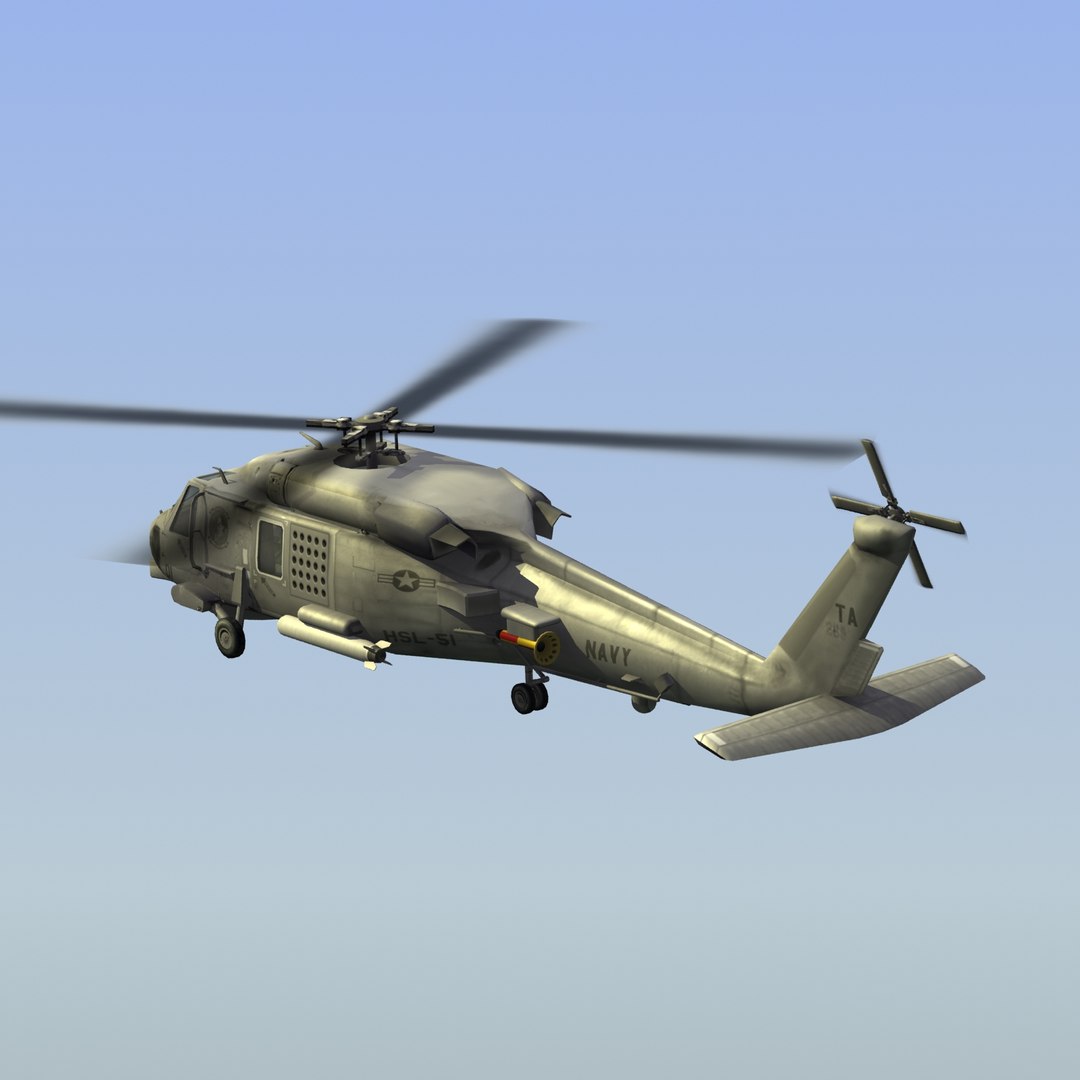 3d sh60 seahawk model