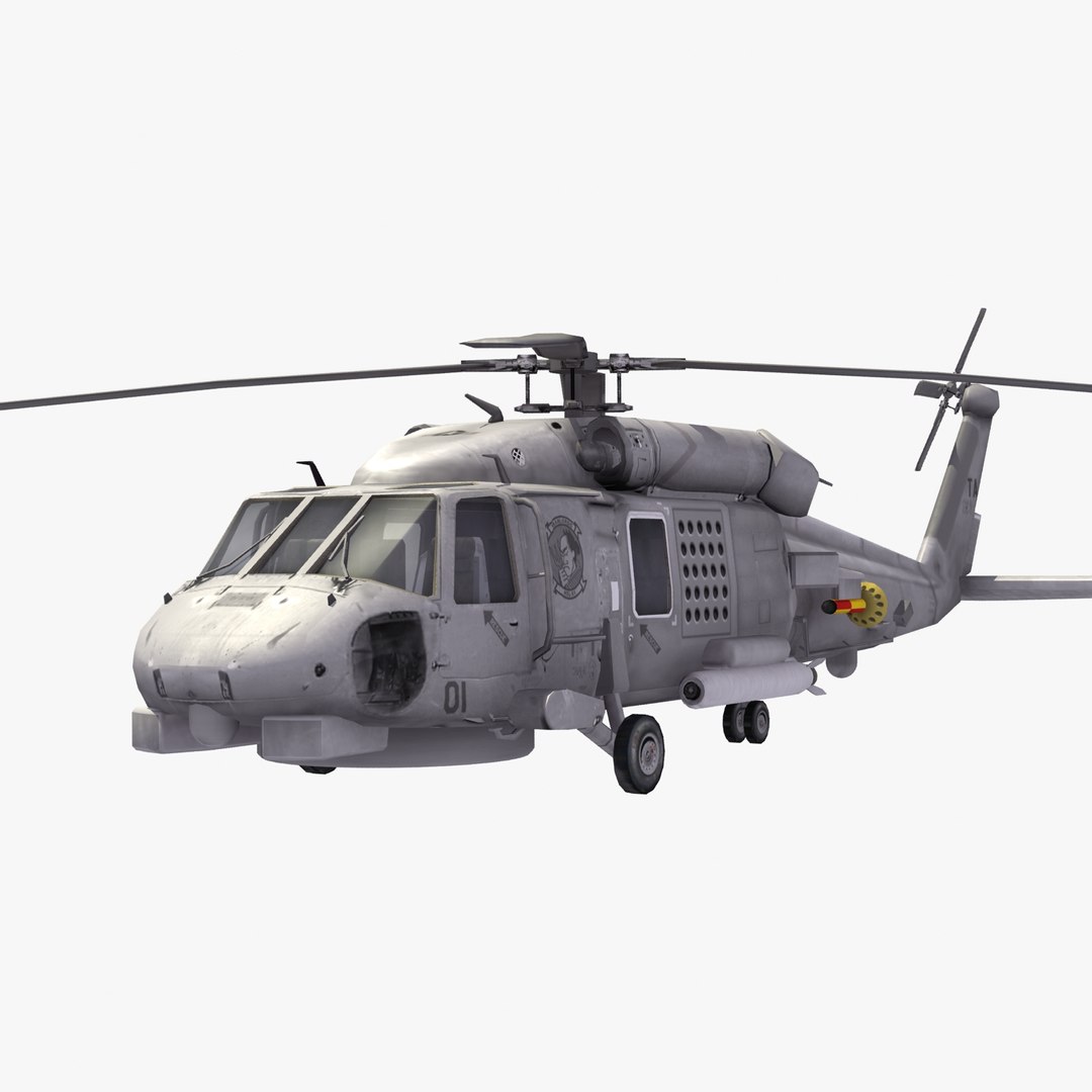 3d Sh60 Seahawk Model