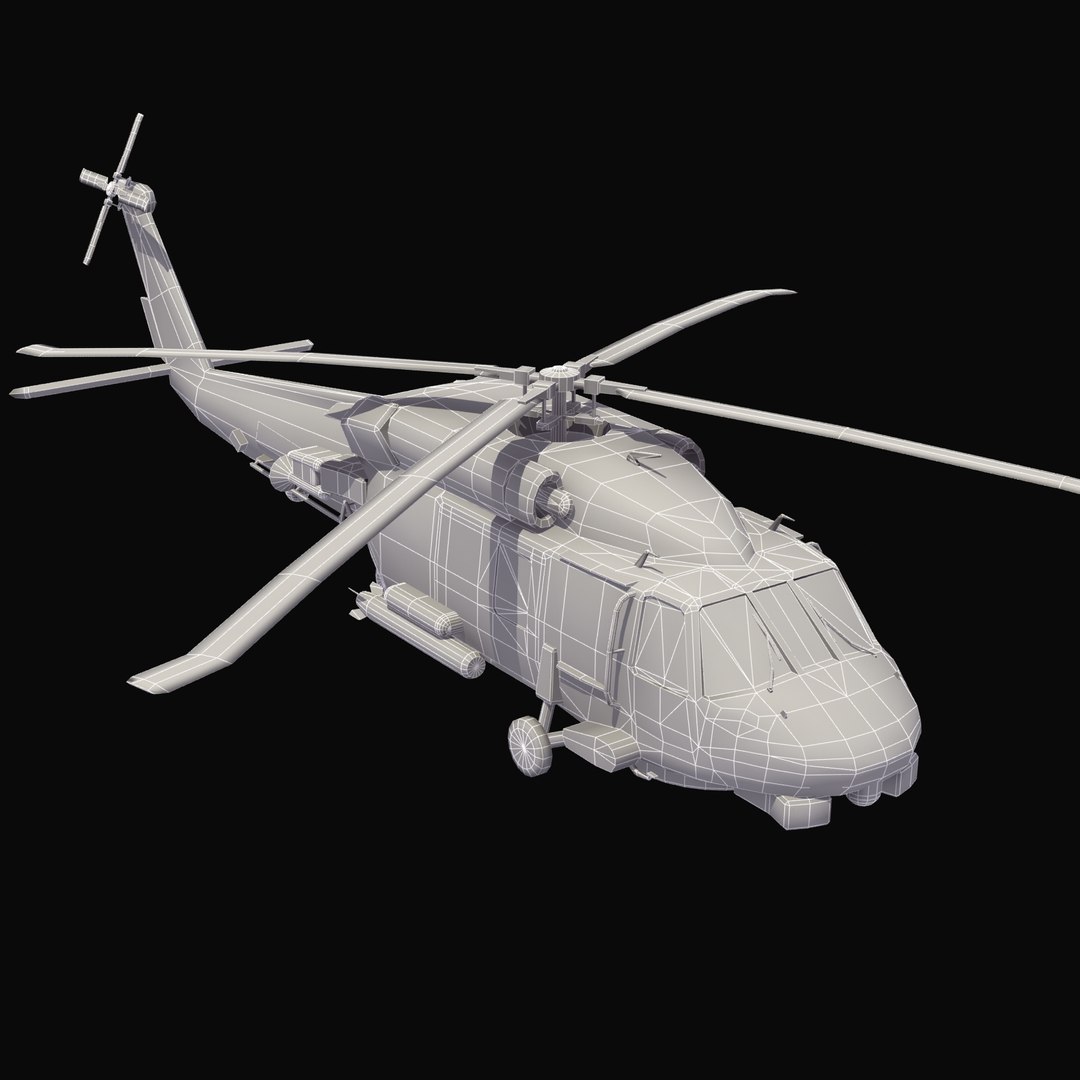 3d Sh60 Seahawk Model