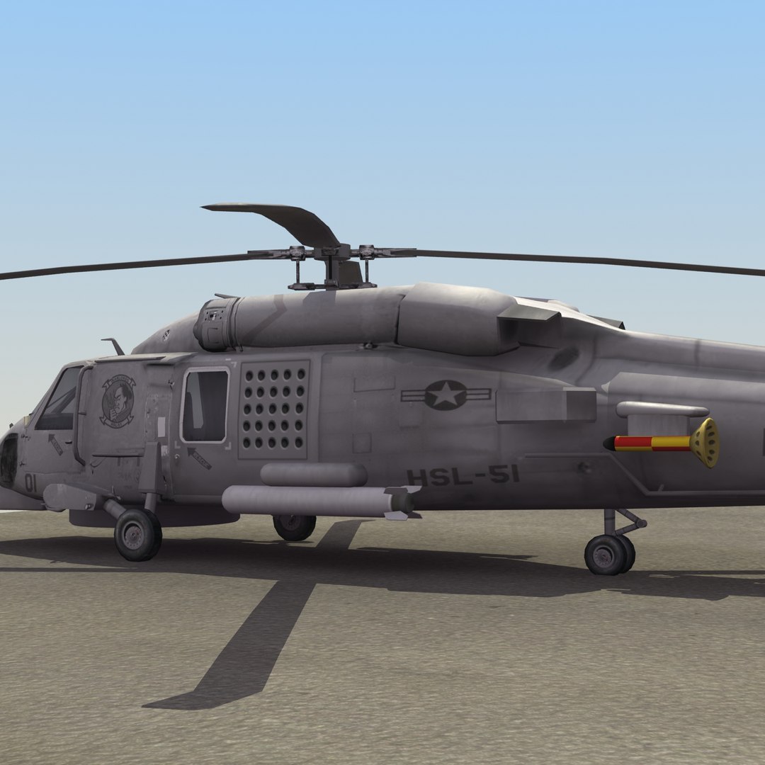 3d sh60 seahawk model