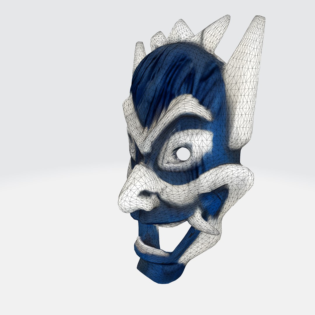 3D Model Tribal Mask - TurboSquid 2270938