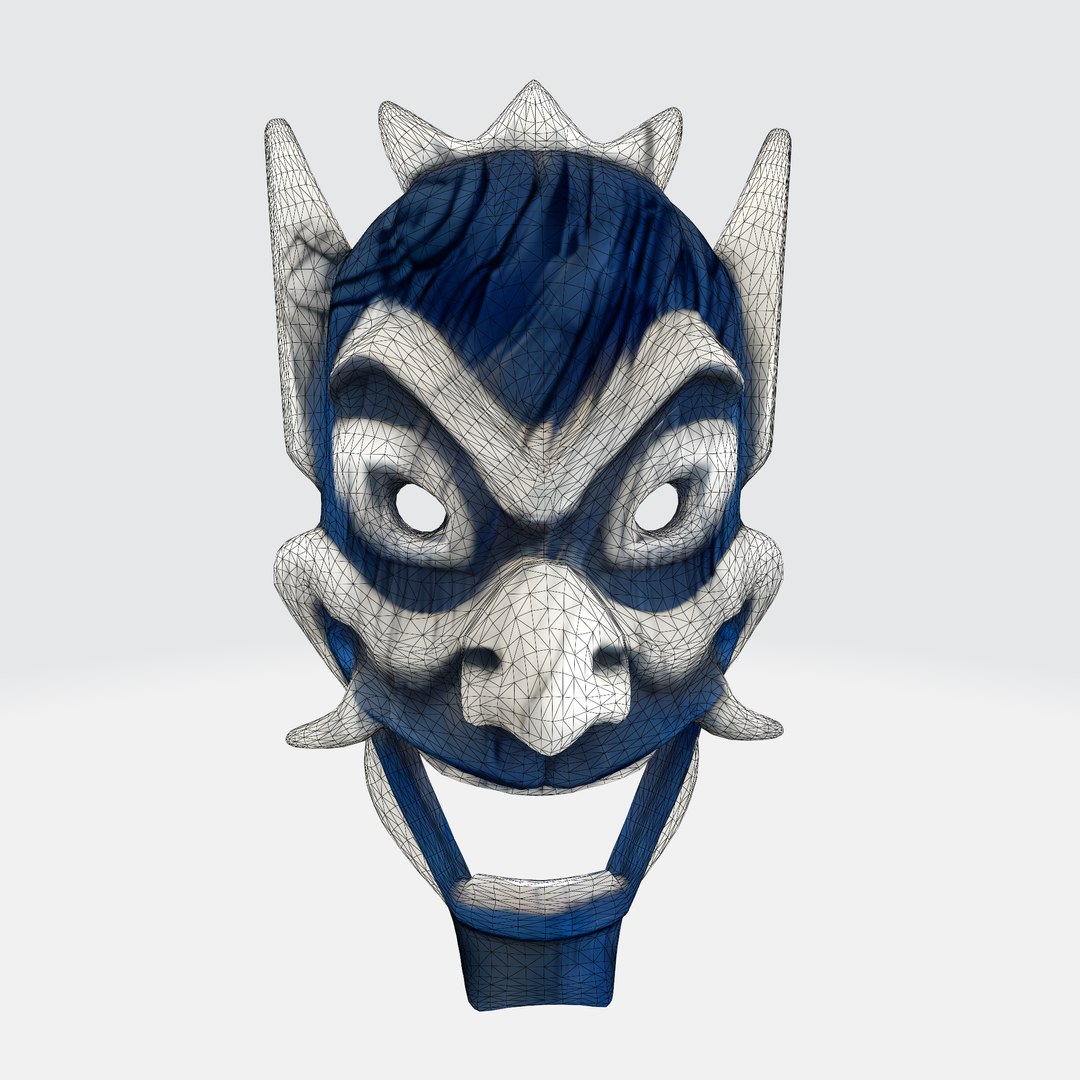 3D Model Tribal Mask - TurboSquid 2270938