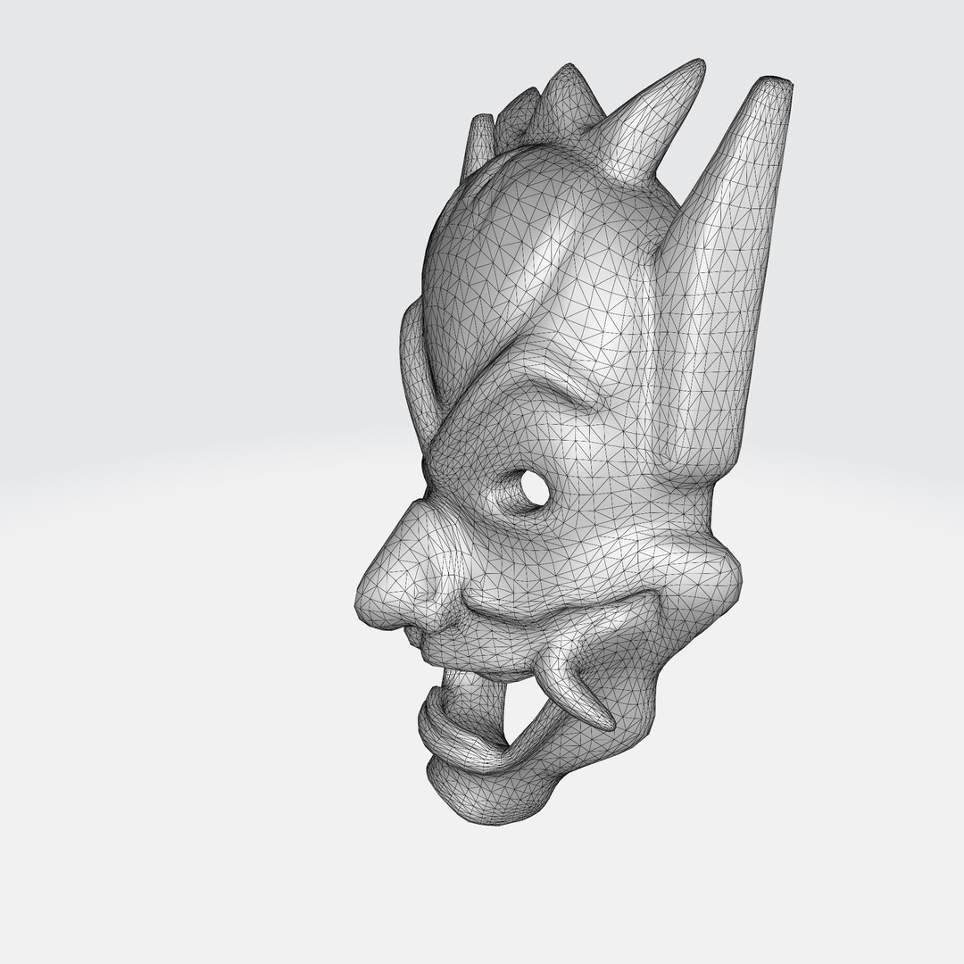 3D Model Tribal Mask - TurboSquid 2270938