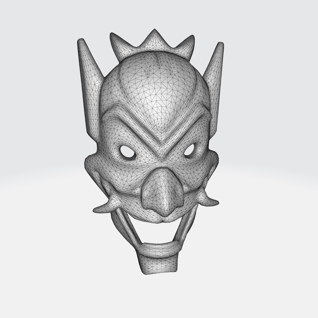 3D Model Tribal Mask - TurboSquid 2270938