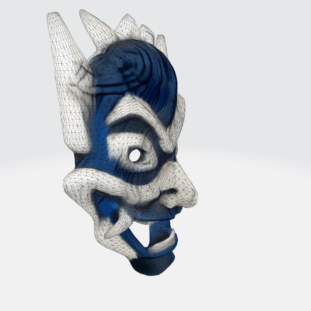 3D Model Tribal Mask - TurboSquid 2270938