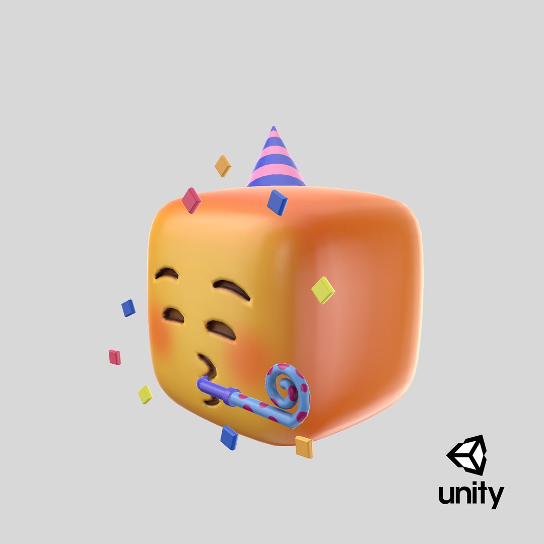 Smiley Face Emoji 43 3D Model - TurboSquid 2088107