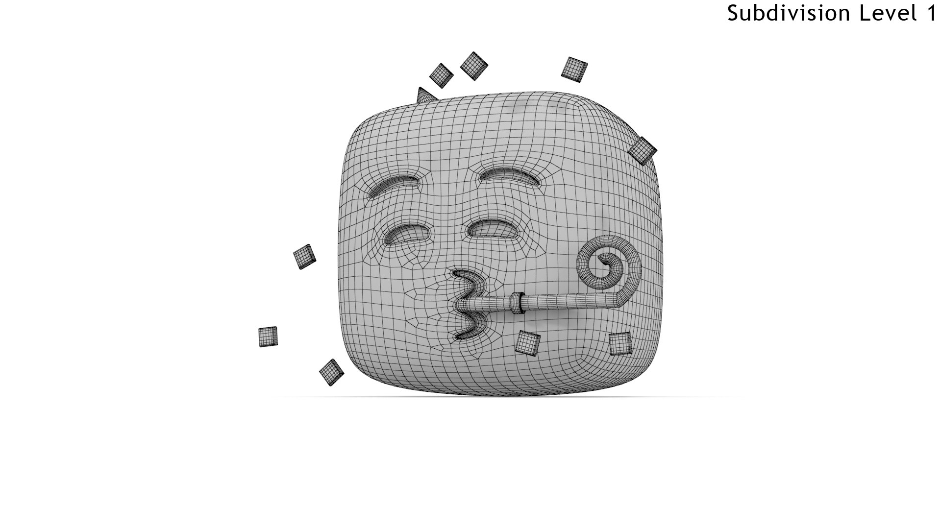 Smiley Face Emoji 43 3D Model - TurboSquid 2088107