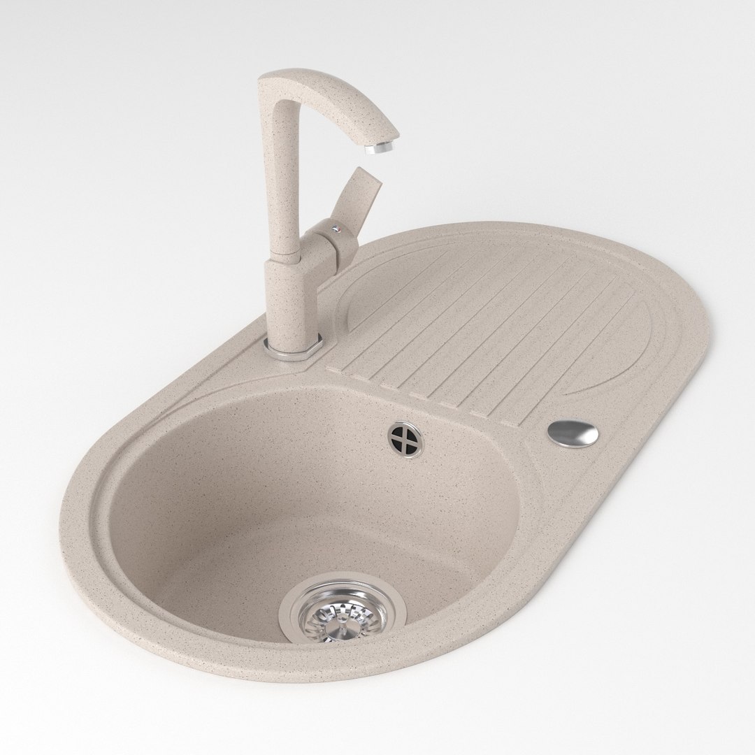 3d Model Of Design V-ray Beige