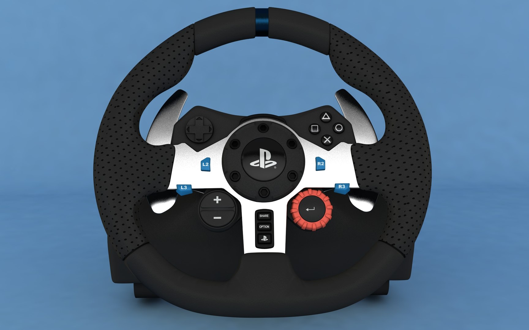Logitech G29 Steering Wheel 3D - TurboSquid 1218219
