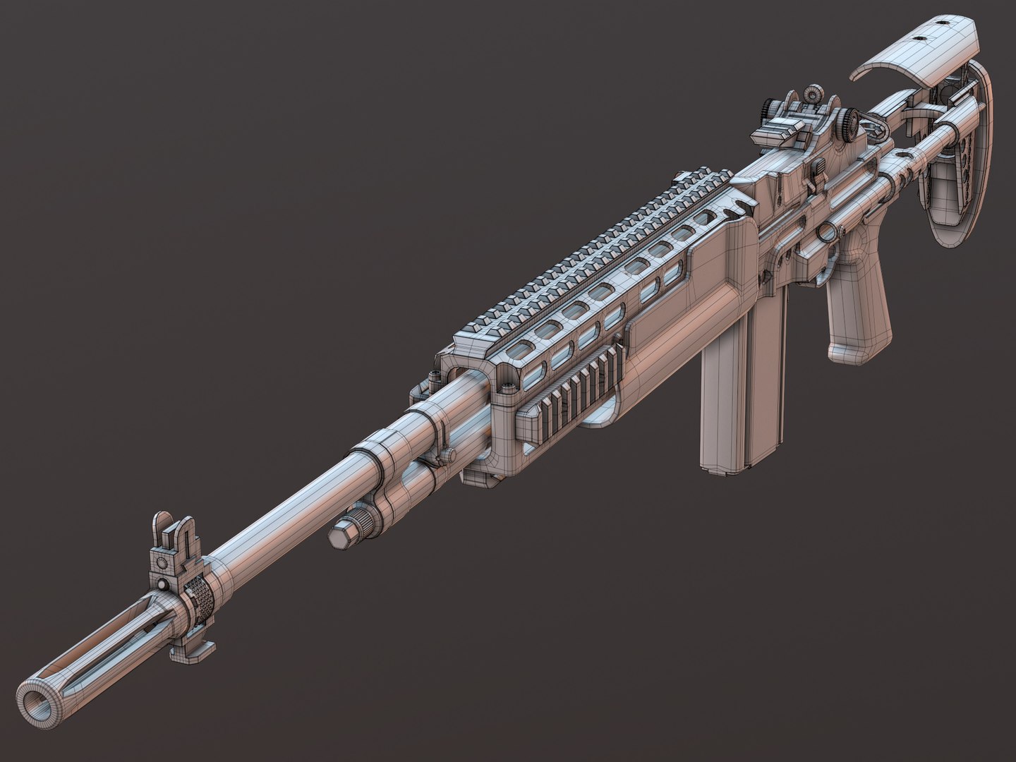 3D Model M39 EMR - TurboSquid 2023393