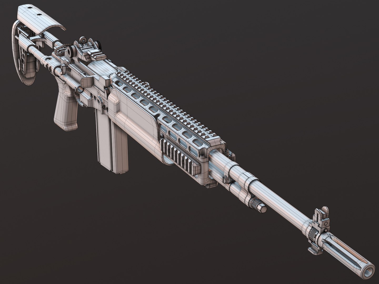 3D Model M39 EMR - TurboSquid 2023393