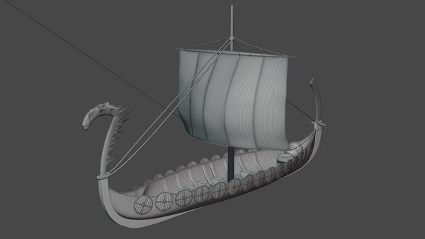 Drakkar 3D model - TurboSquid 1759550