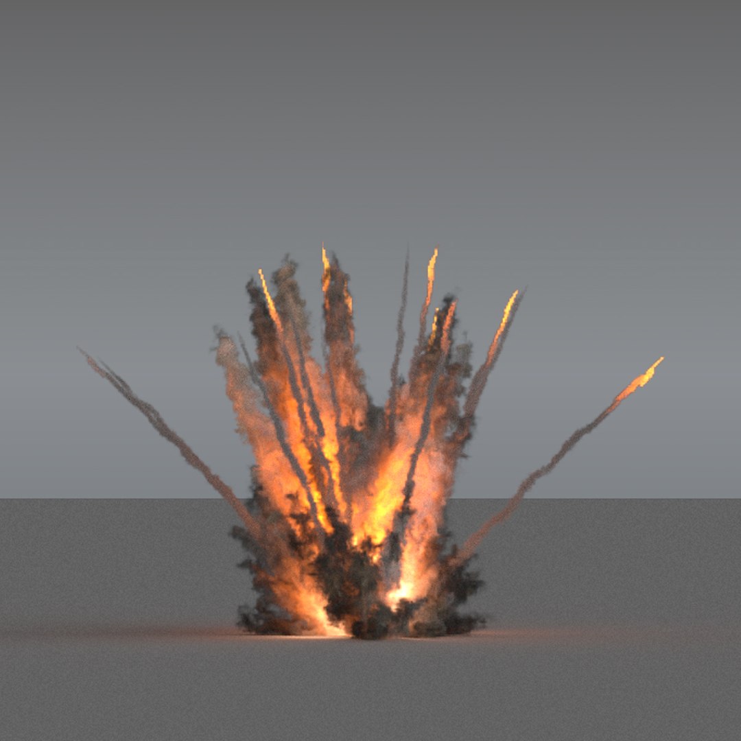 modelo 3d Senderos de explosión terrestre 01 - TurboSquid 2225969
