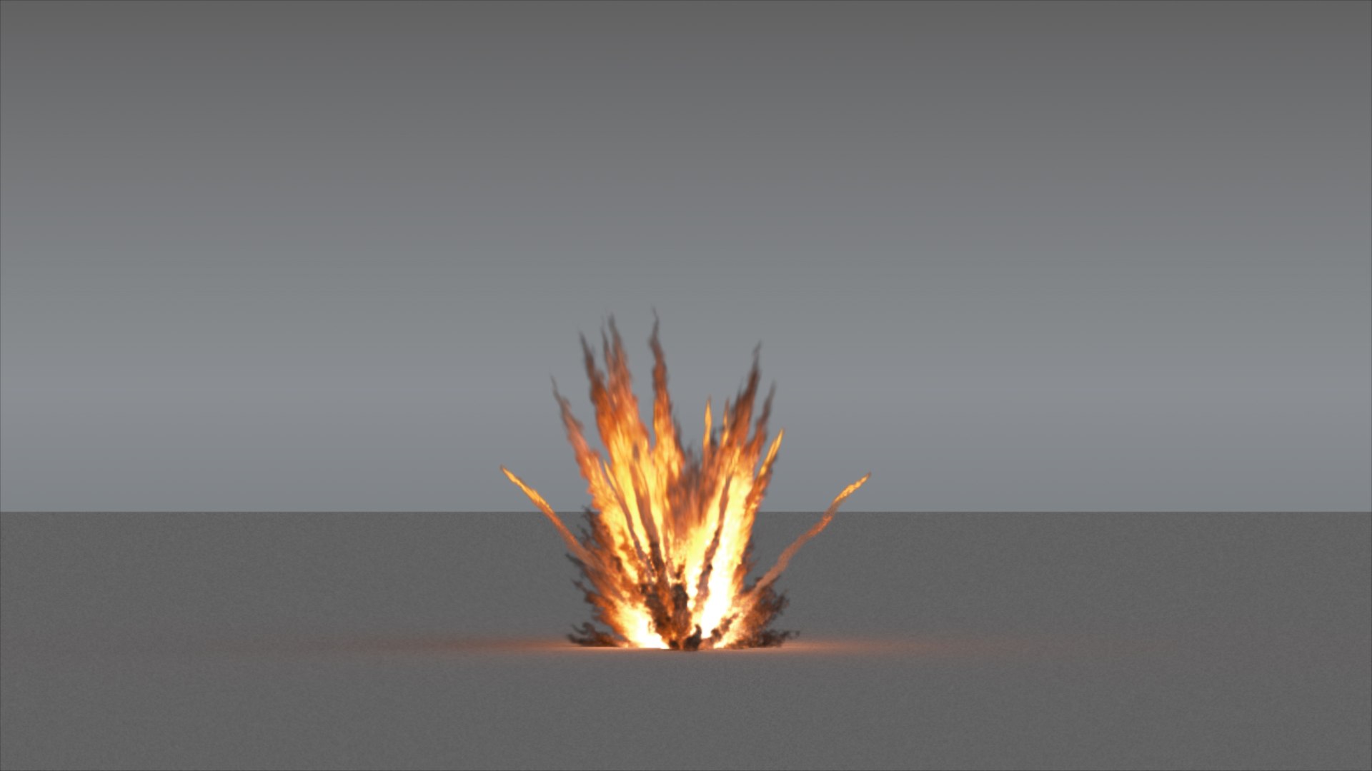 Ground Explosion Trails 01 - Vdb 3D - TurboSquid 2225969