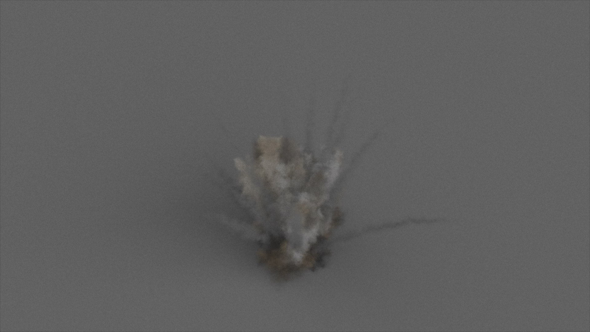 Ground Explosion Trails 01 - Vdb 3D - TurboSquid 2225969