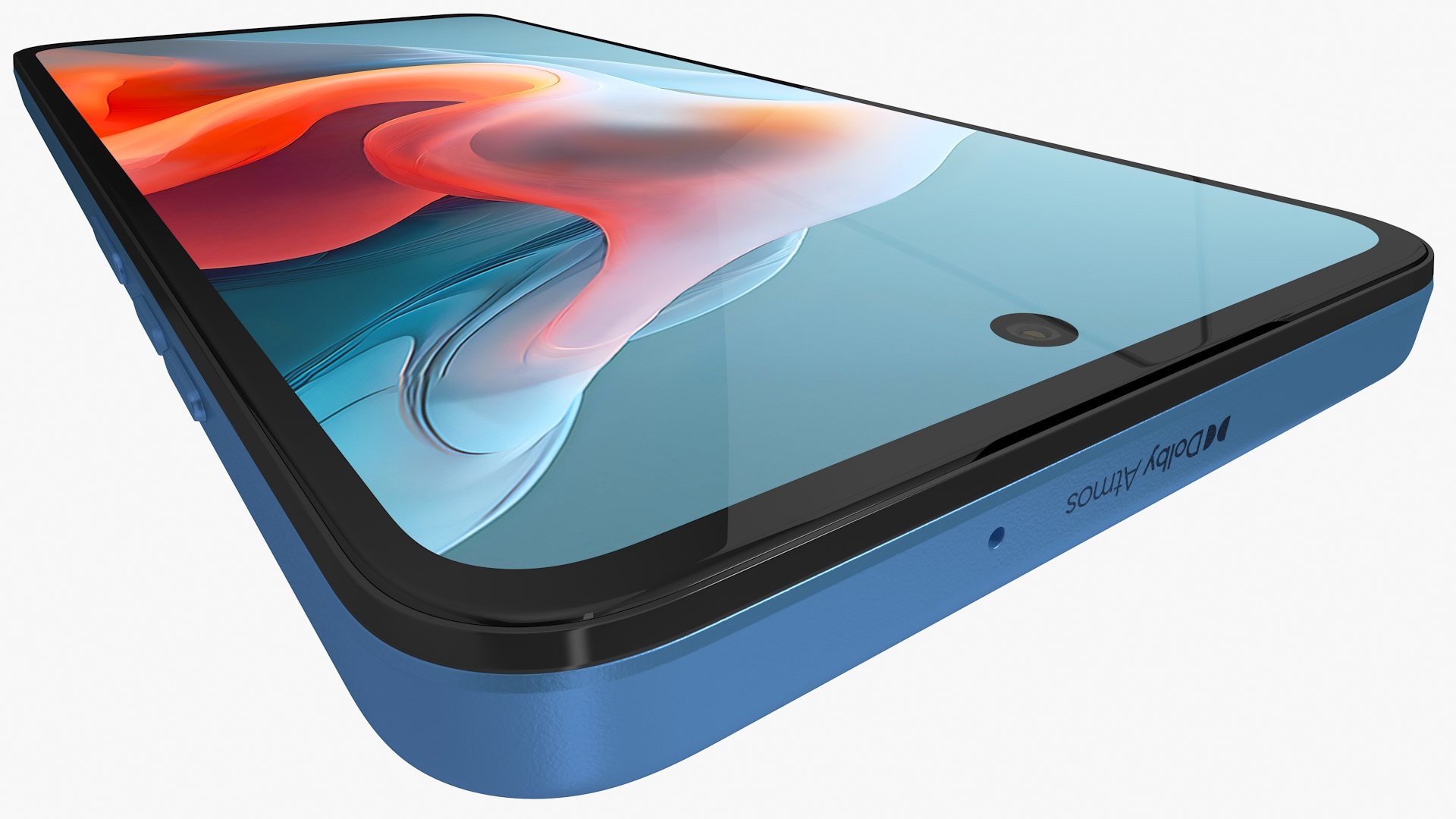 3D Model Motorola Moto G34 5G Blue - TurboSquid 2212563