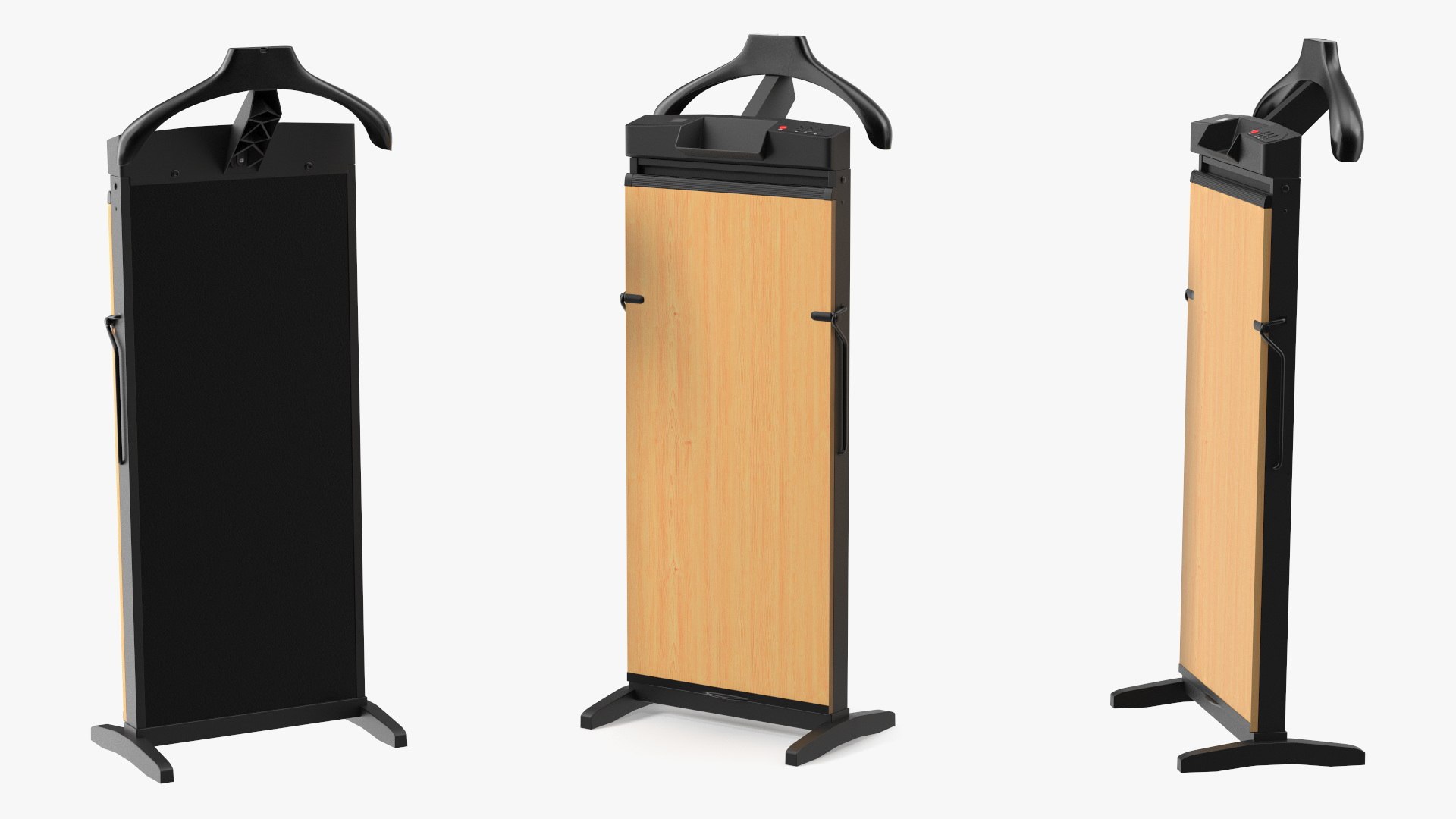 Trouser Press Light Wood Trim Open 3D Model - TurboSquid 2323170
