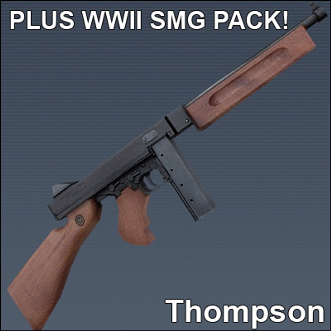 wwii smg weapons pack max