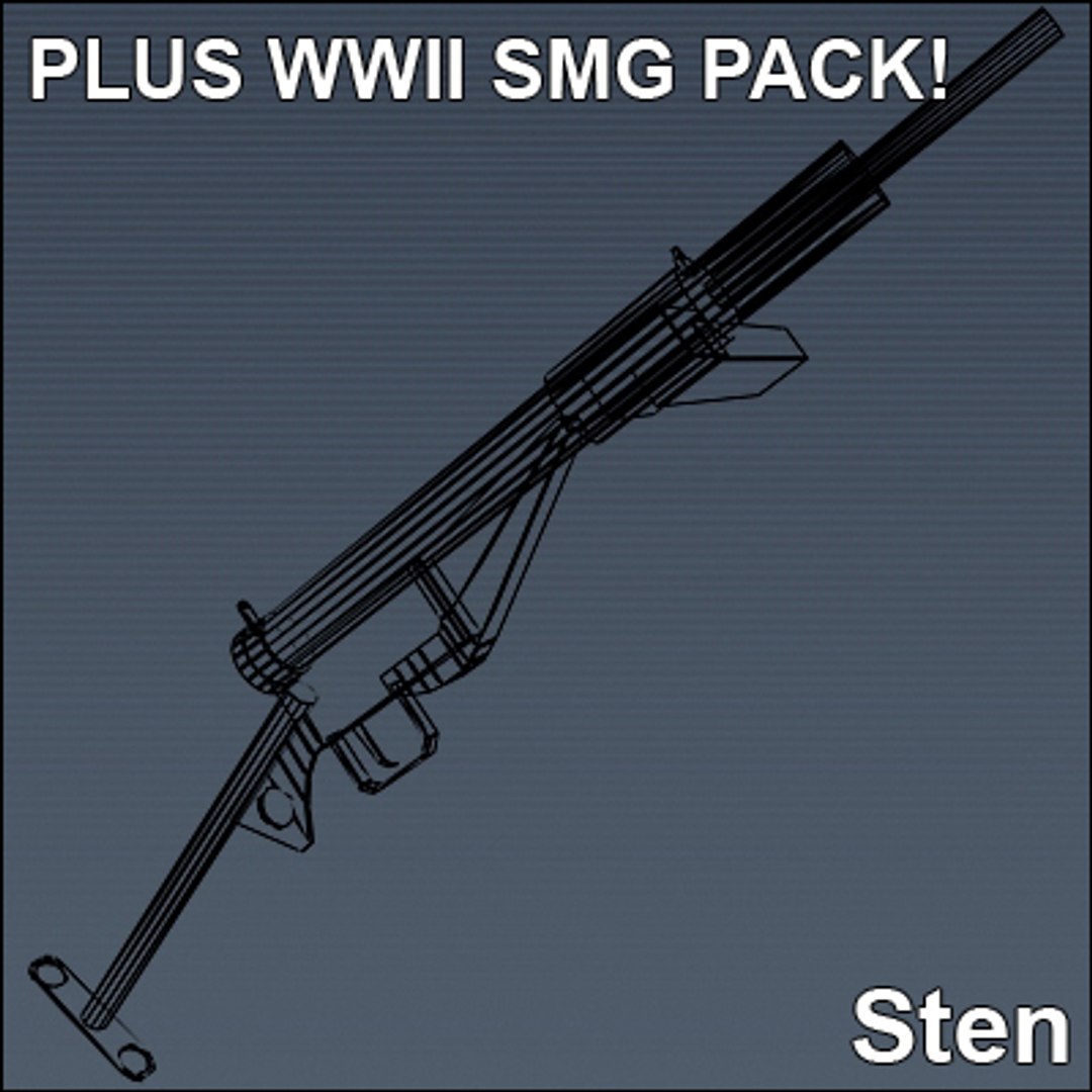 wwii smg weapons pack max