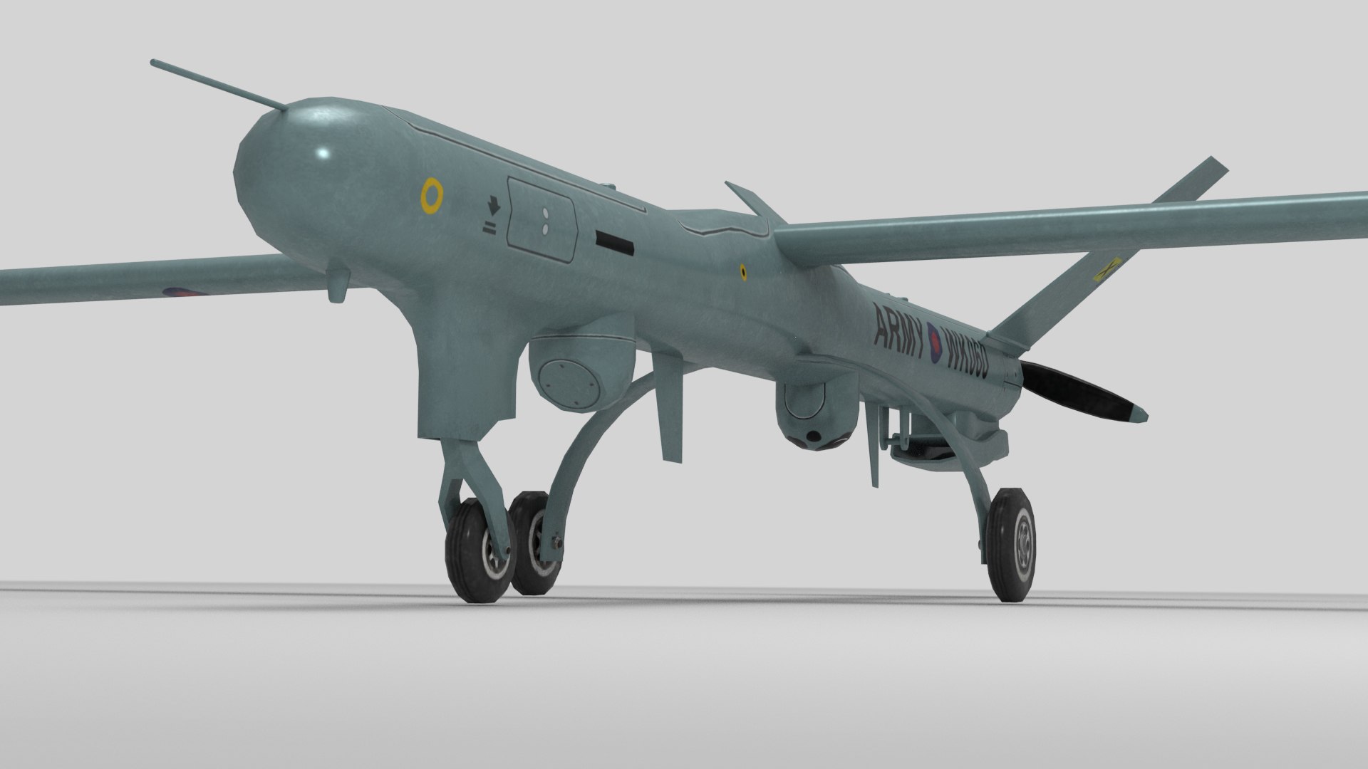 Watchkeeper UAV 3D Model - TurboSquid 1892283