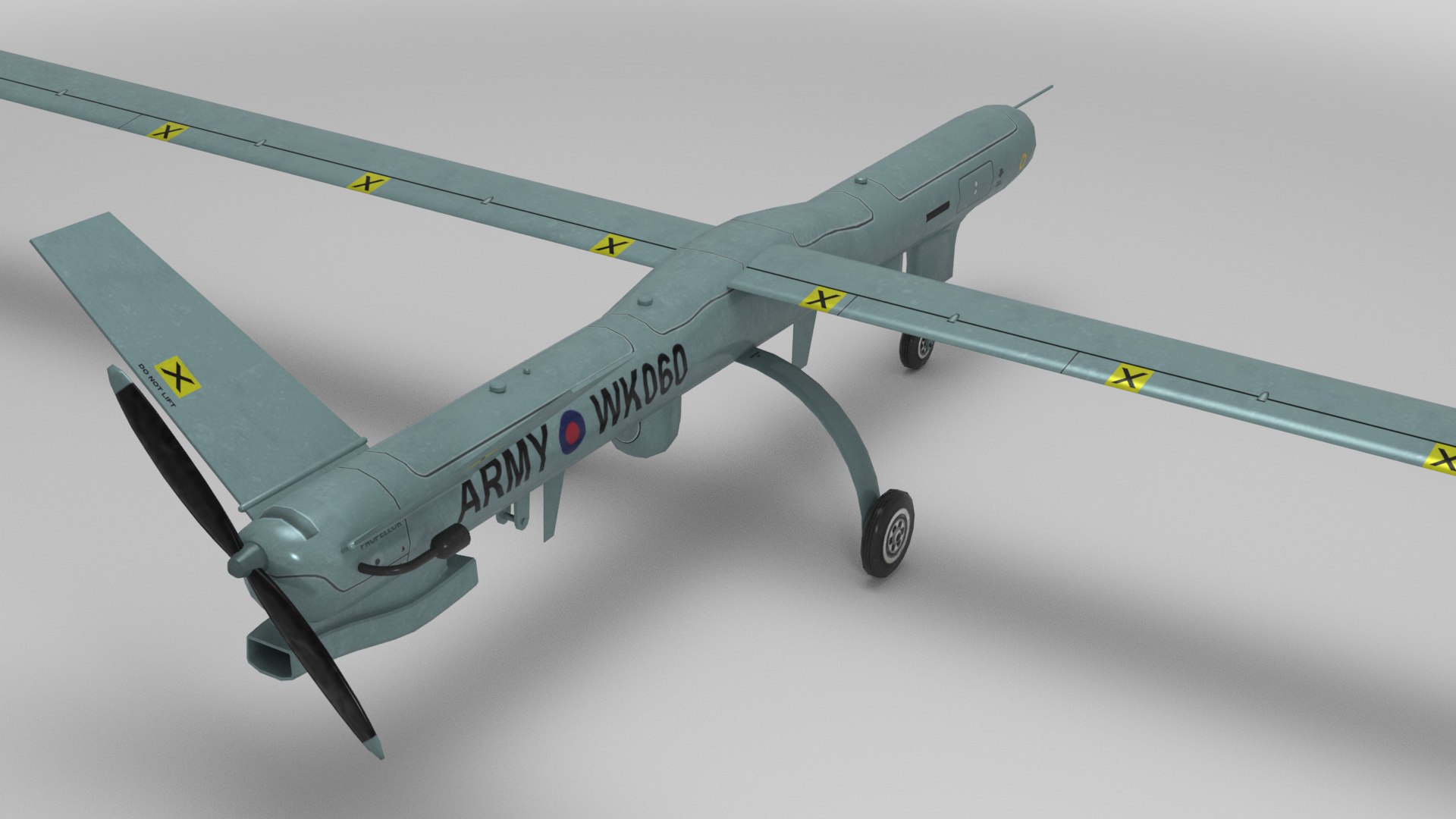 Watchkeeper UAV 3D Model - TurboSquid 1892283