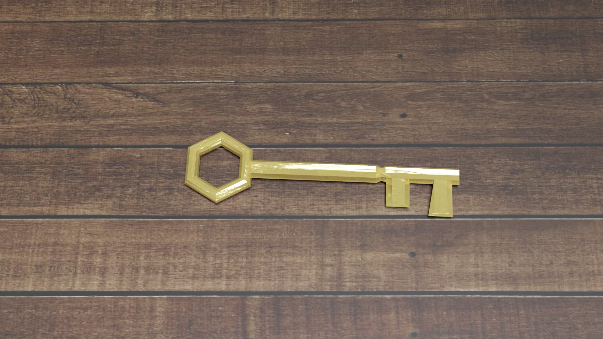 3D Model Simple Key - TurboSquid 1465329