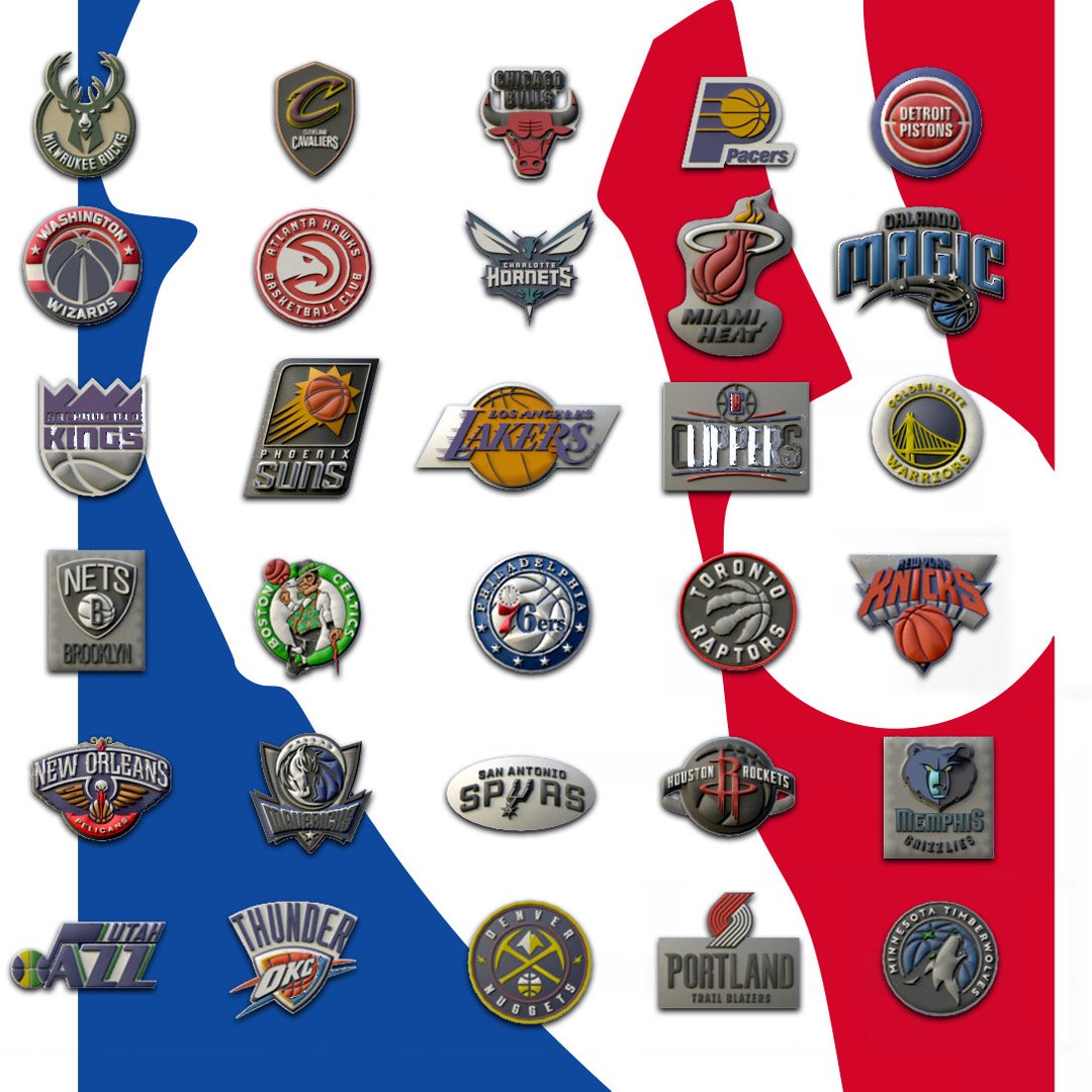 3D USA Basketball All Teams Logos Printable and Renderable - TurboSquid ...