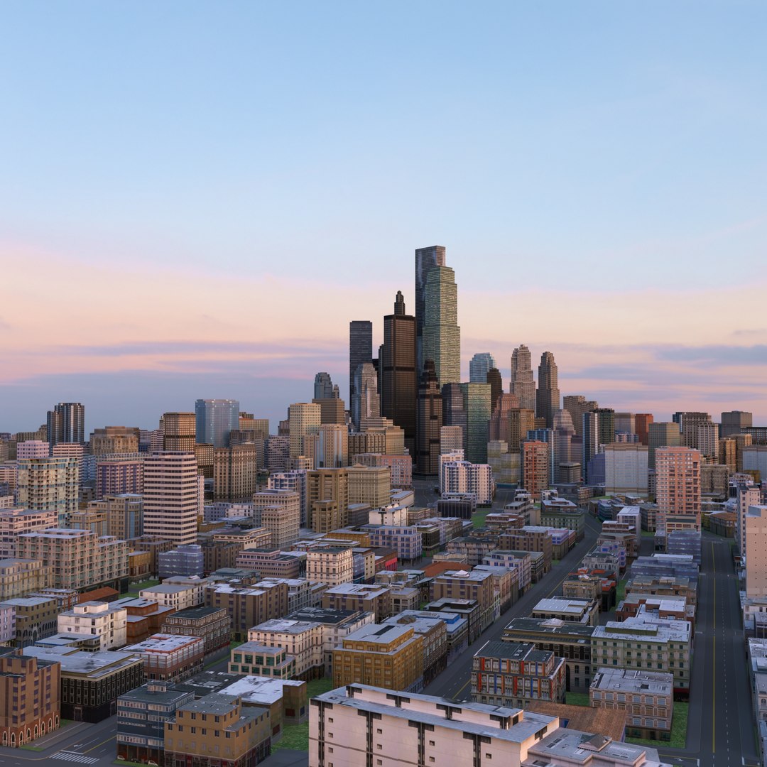 3D Model City 56 - TurboSquid 1953699