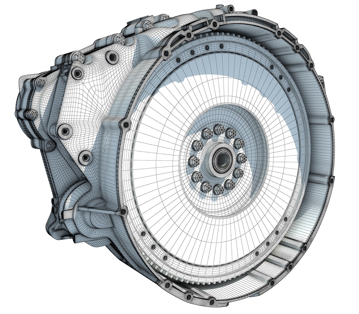 3D Engine Flywheel - TurboSquid 1174005