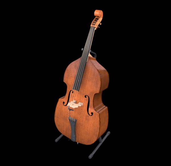 Double Bass 3D Models for Download | TurboSquid