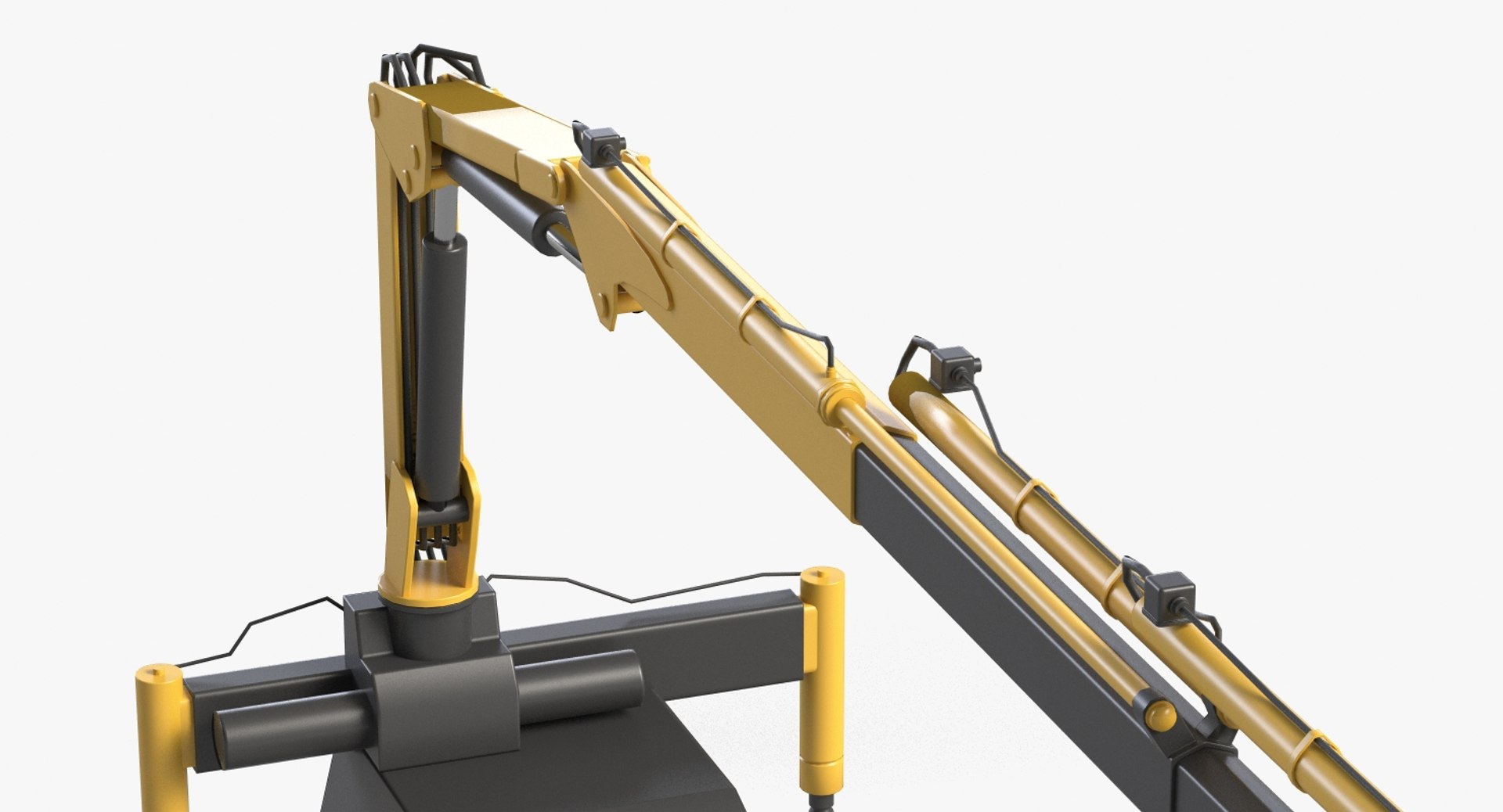 auto crane 3d model