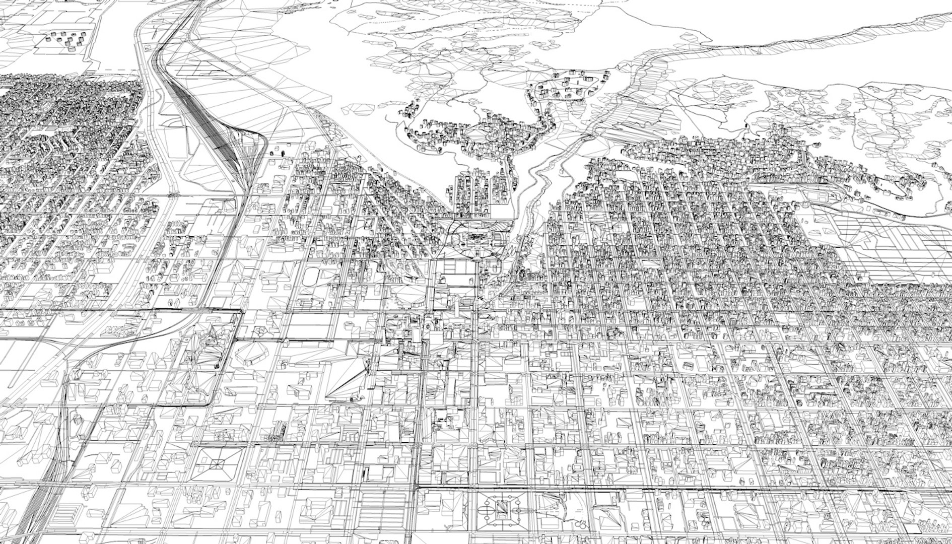 3D Model Salt Lake City - TurboSquid 1431151