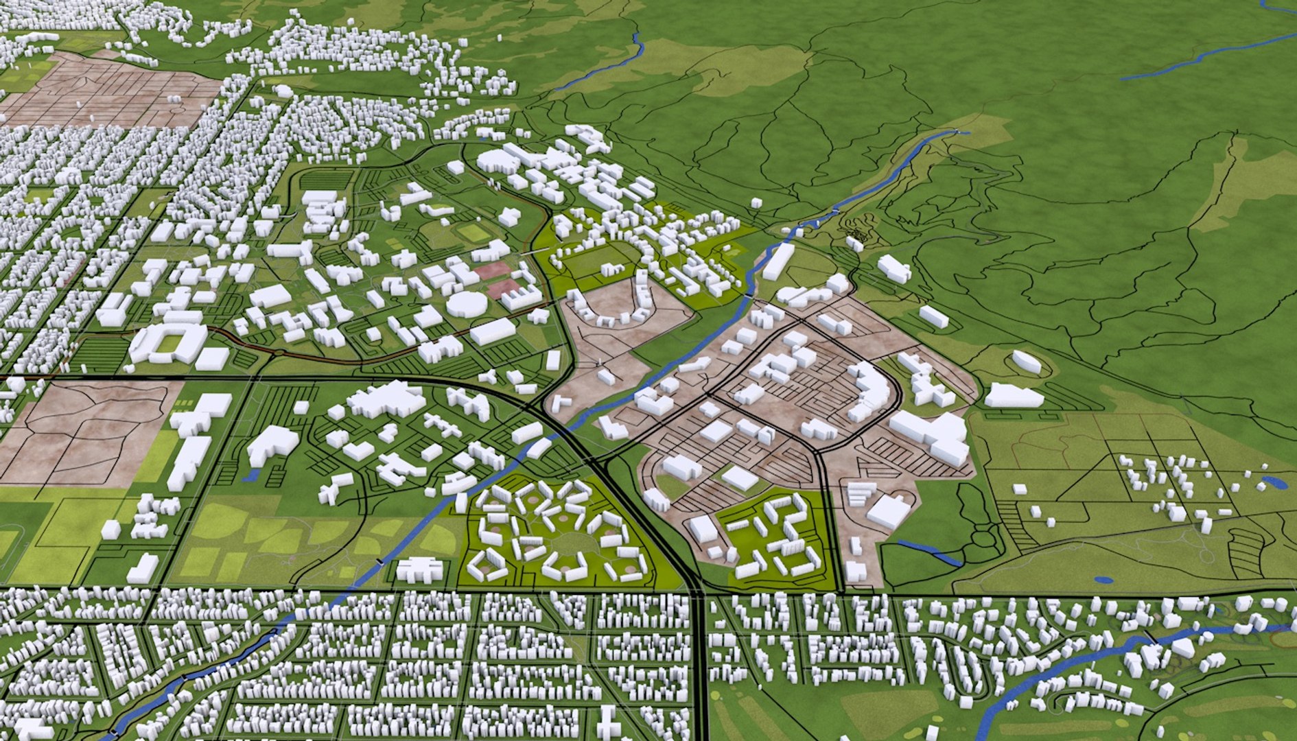 3D Model Salt Lake City - TurboSquid 1431151