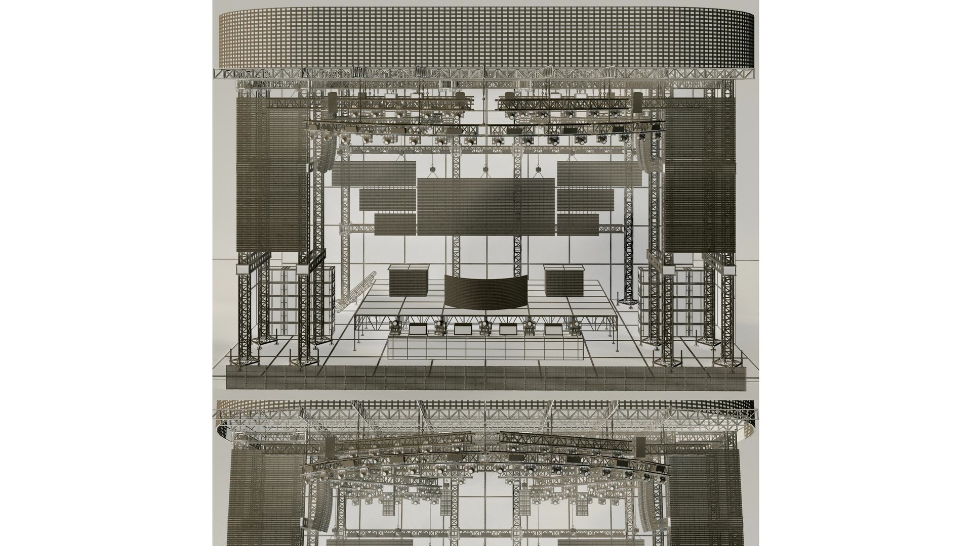 3D EDM Concert Stage 2 - TurboSquid 1875309