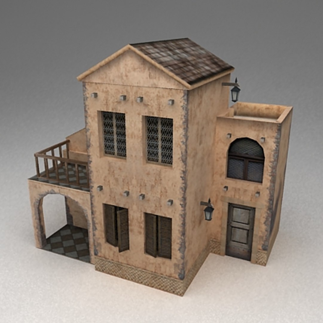 arab building 3d model