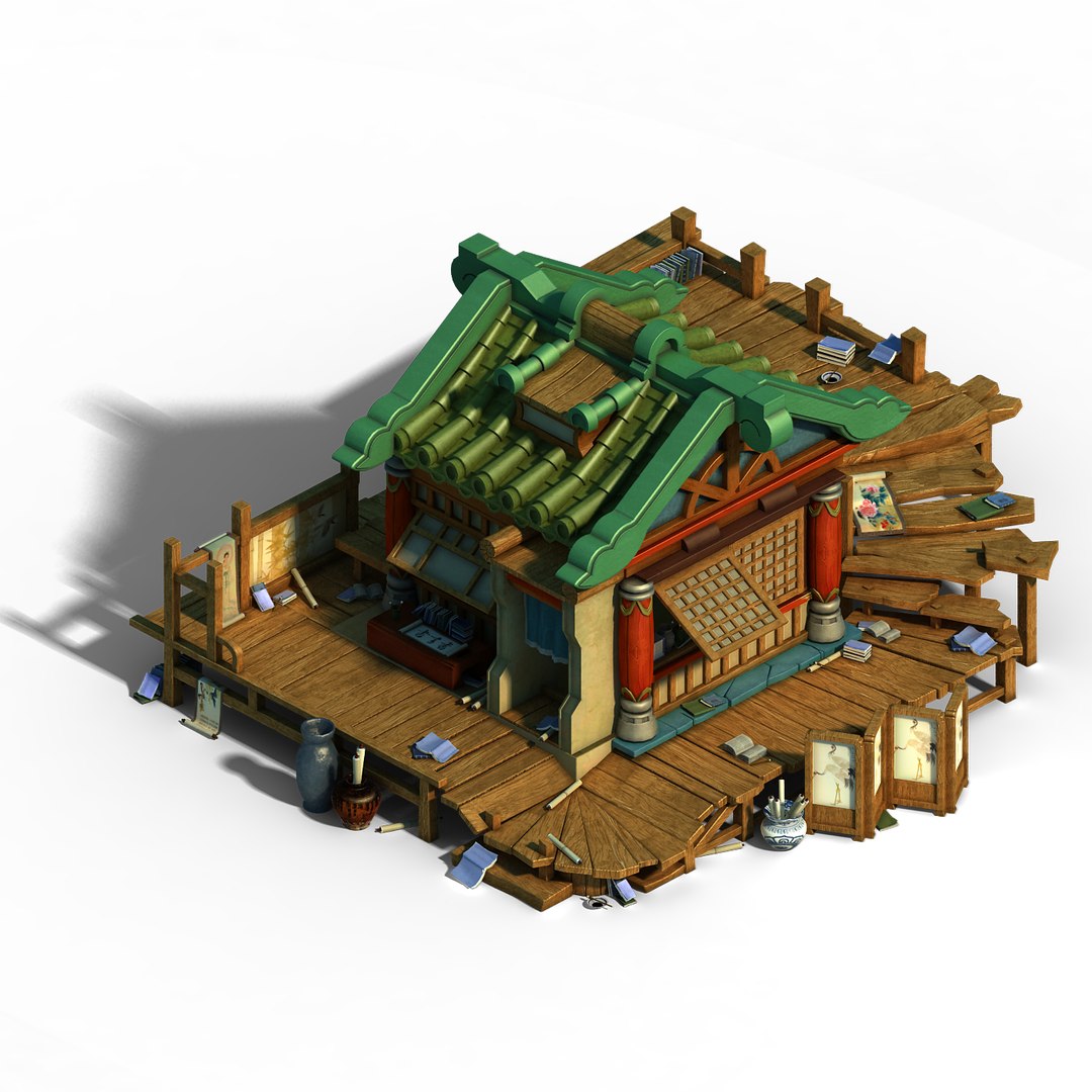 Gang building - junior 3D model - TurboSquid 1452369
