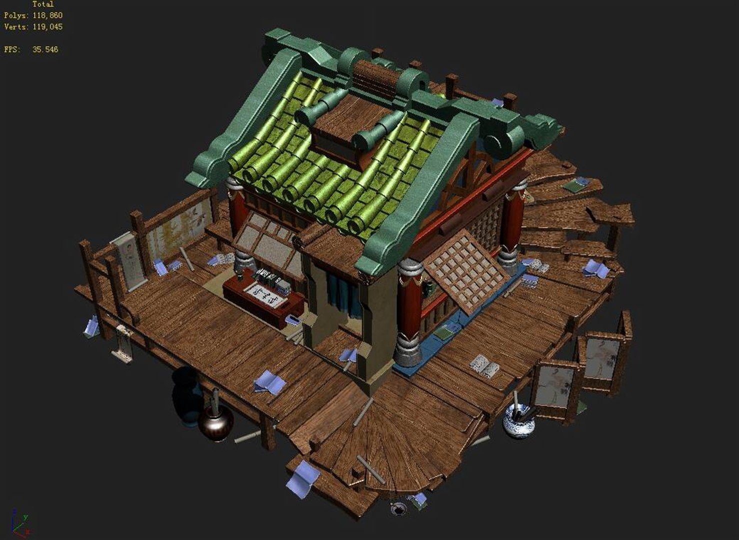 Gang building - junior 3D model - TurboSquid 1452369