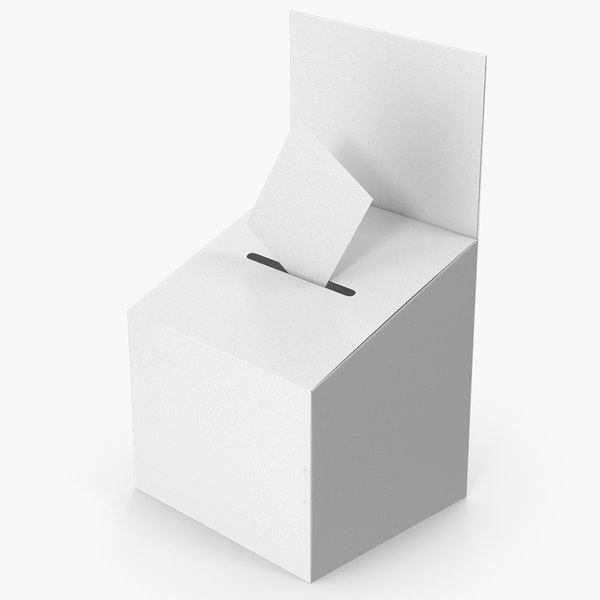 modelo 3d Caja de votación - TurboSquid 2171087