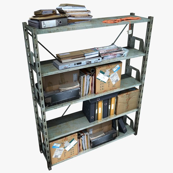 warehouse clutter 3d max