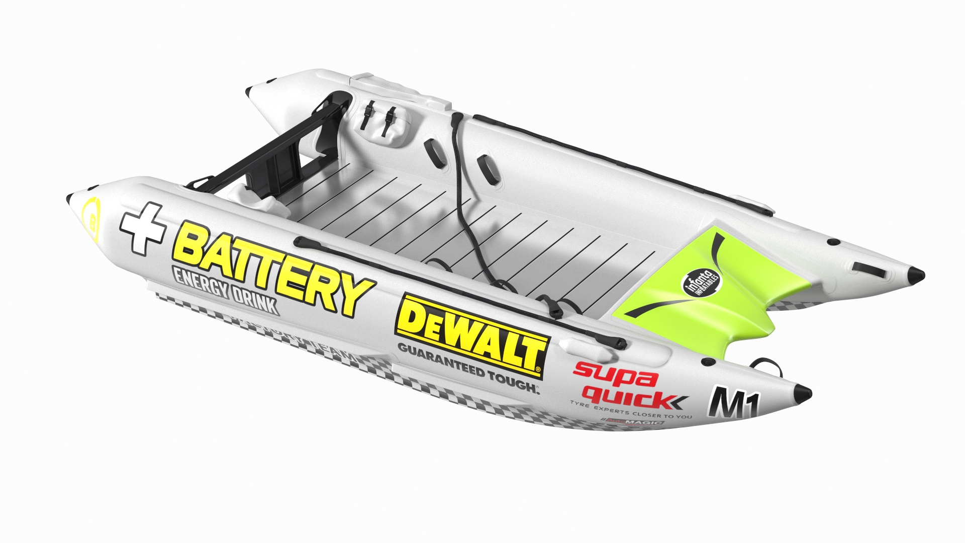 Racing Boat Gemini Zapcat F1 Grey 3D - TurboSquid 1942240