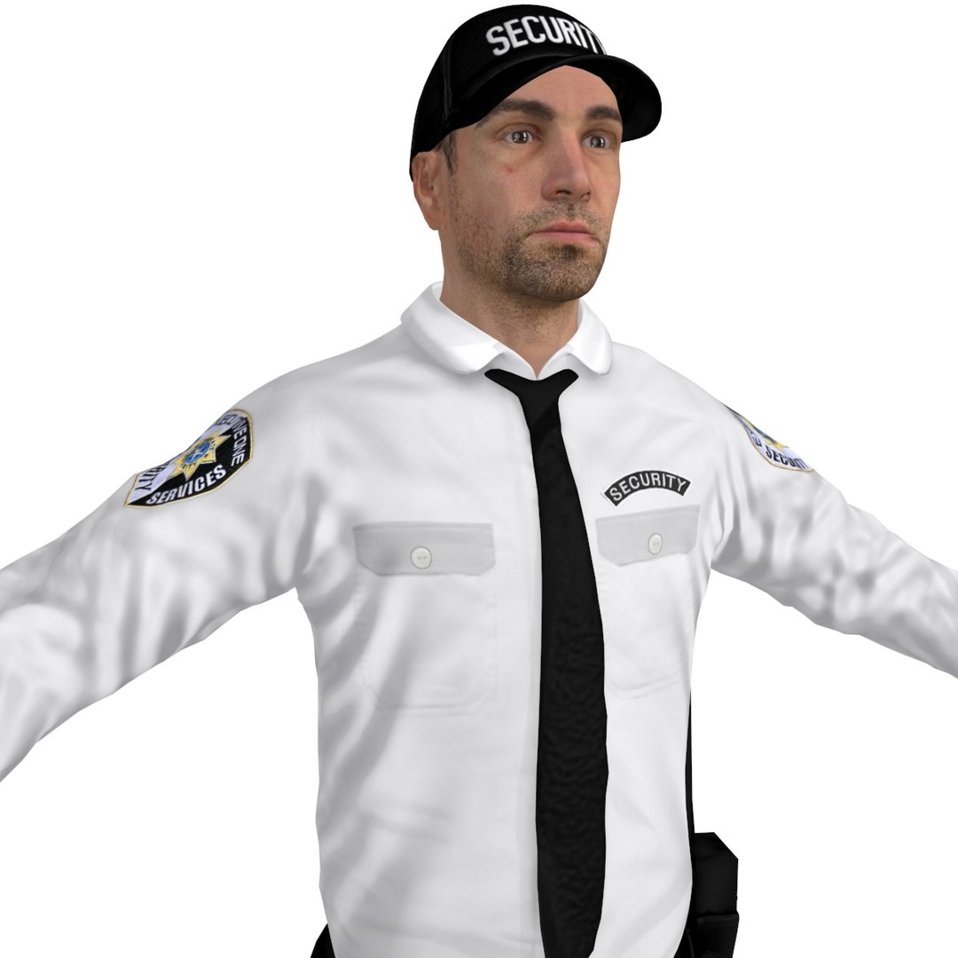 Security Agent 3d Max