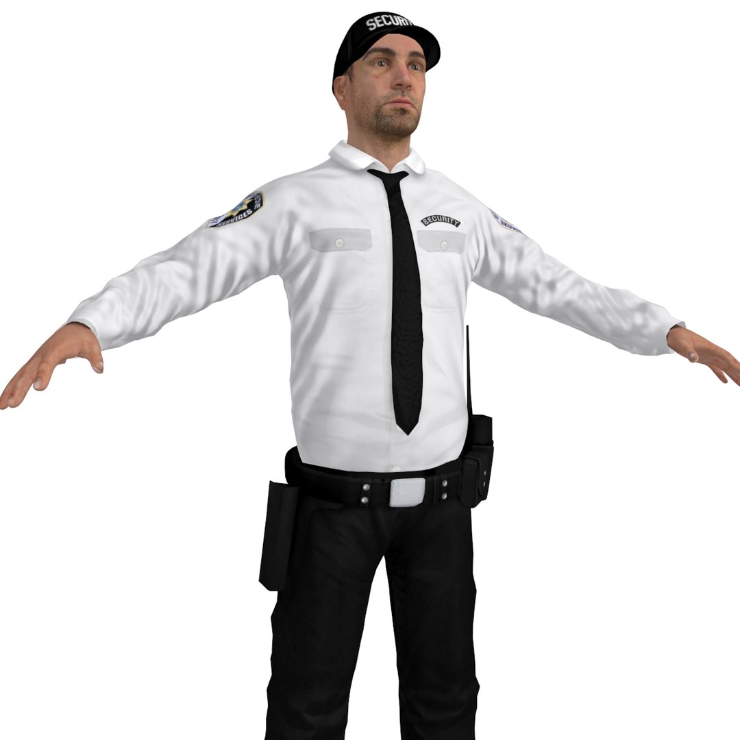 Security Agent 3d Max