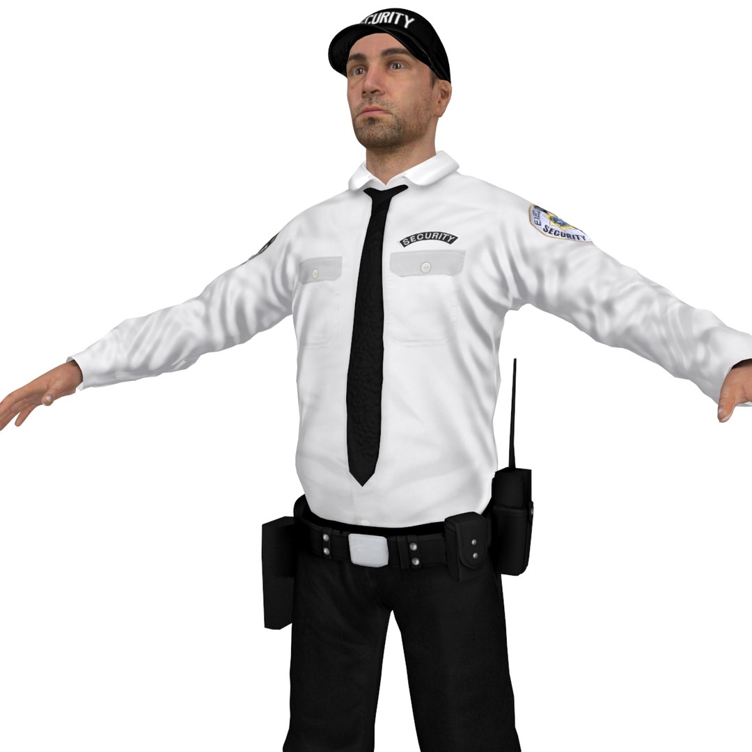 Security Agent 3d Max