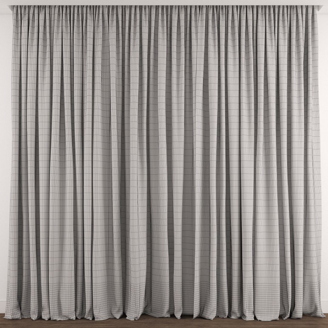 Curtain Fabric Drape 3D Model - TurboSquid 1618044