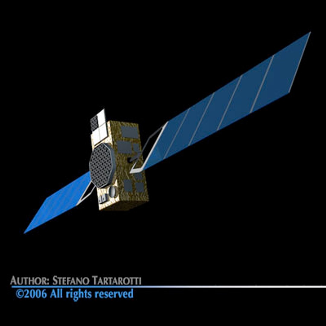 3d Model Satellite Navigation Earth