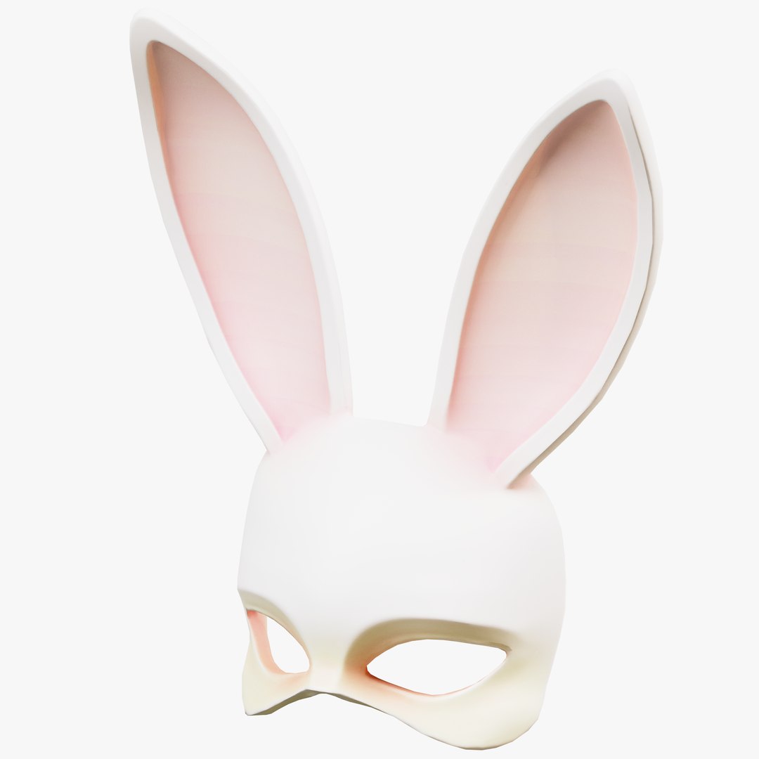 3D Model Rabbit Mask - TurboSquid 2047611