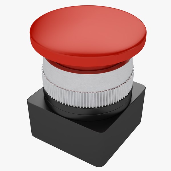 3D industrial button - TurboSquid 1259942