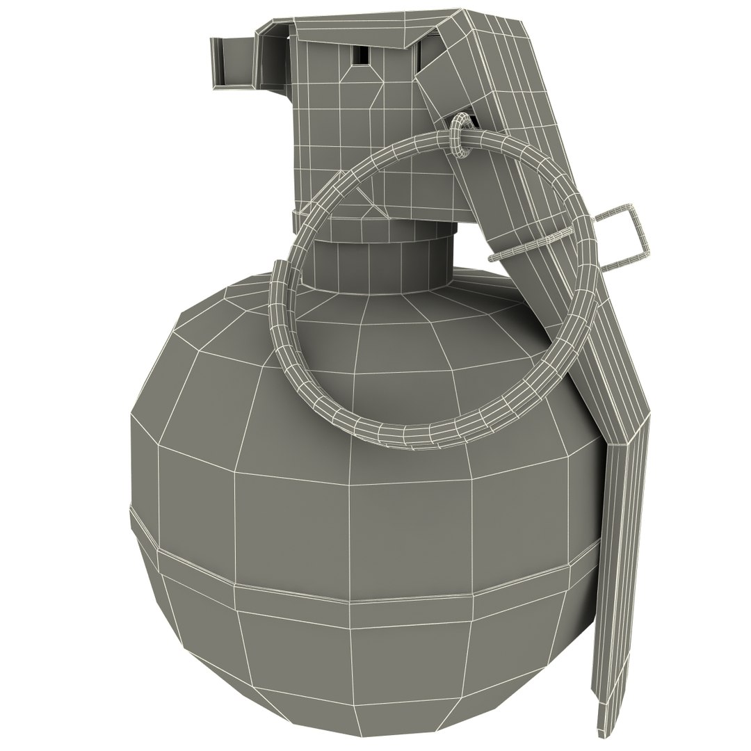 M67 Grenade 3d 3ds